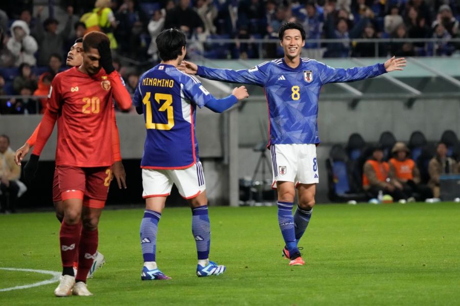 Watch: Kamada Scores in Japan Win Over Myanmar | The Laziali